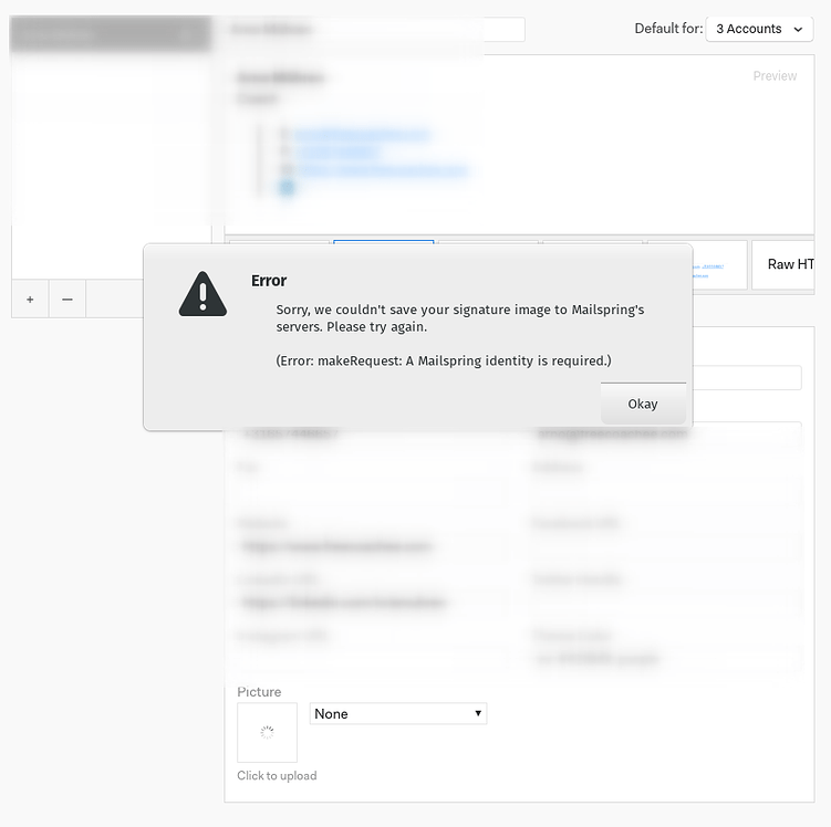 Cannot Add Image To Signature When Not Using Mailspring ID Resolved 